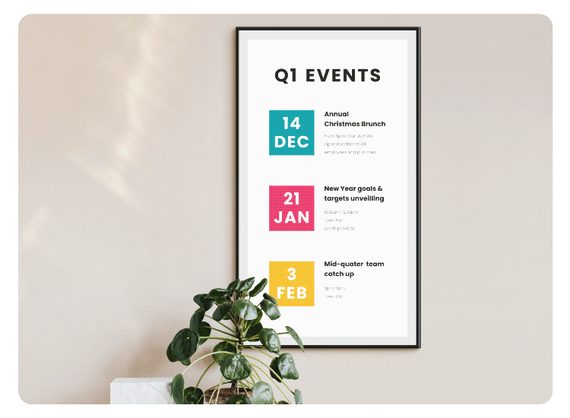 how digital signage enhances internal messaging