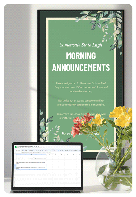 Meet the Google Sheets Widget 👋